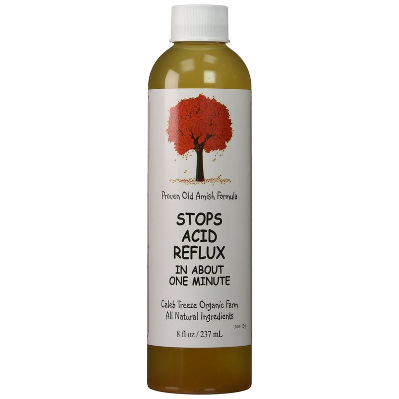 Caleb Treeze Old Amish Digestion Tonic (Formerly: Stops Acid Reflux) 8 ...