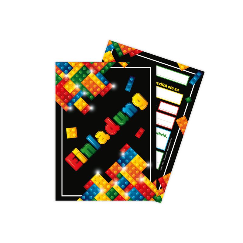 Limonia 12 Invitation Cards for Children's Birthday Party Invitations ...