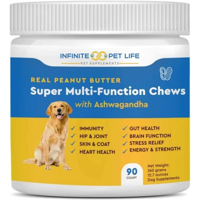 Super Multi-Vitamin Chew with Ashwagandha. Multivitamin for Joint, Skin ...