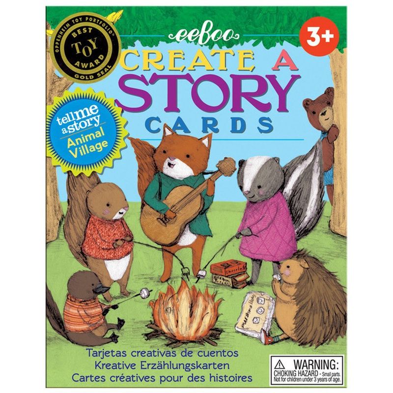 eeBoo: Animal Village Create A Story Pre-Literacy Cards, 36 Cards ...