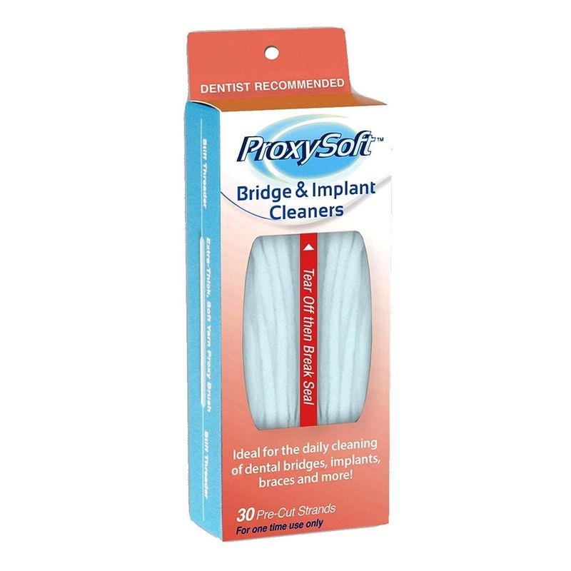 Thornton Super Floss Bridge Implant Type, Pack of 30 [Health & Care ...