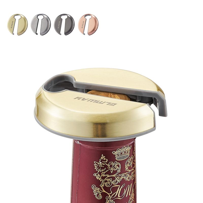 ELMWAY Wine Accessory – Magnetic Wine Foil Cutter with Stainless Steel ...