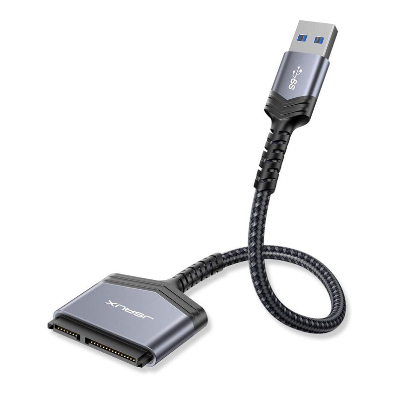 JSAUX SATA to USB A Cable, USB A 3.0 to 2.5” SATA III Hard Drive ...