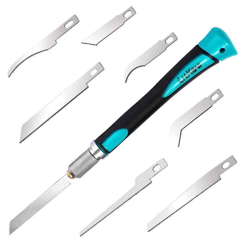 Prozwee Model Craft Hand Saw Kit(with 7PCS Saw Blades),Modeling Knife ...