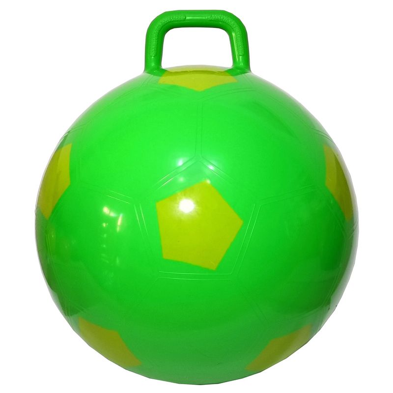 AppleRound Space Hopper Ball with Pump in Soccer Ball Style, 18in ...