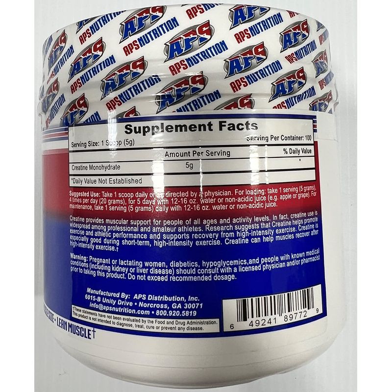 APS Nutrition Creatine Monohydrate - 500 g - Online Marketplace ...