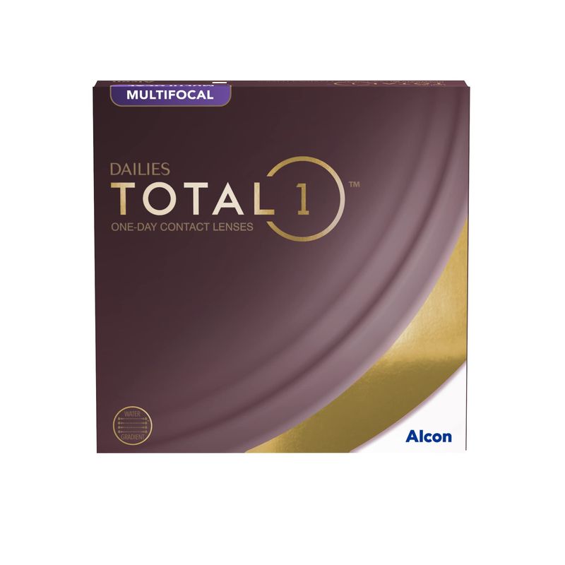 Dailies Total 1 Multifocal one-day contact lenses, soft, 90 pieces, BC ...