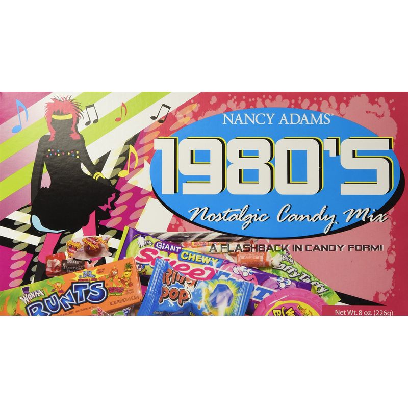 1980's Retro Candy Gift Box-Decade Box Gift Basket - Classic 80's Candy ...