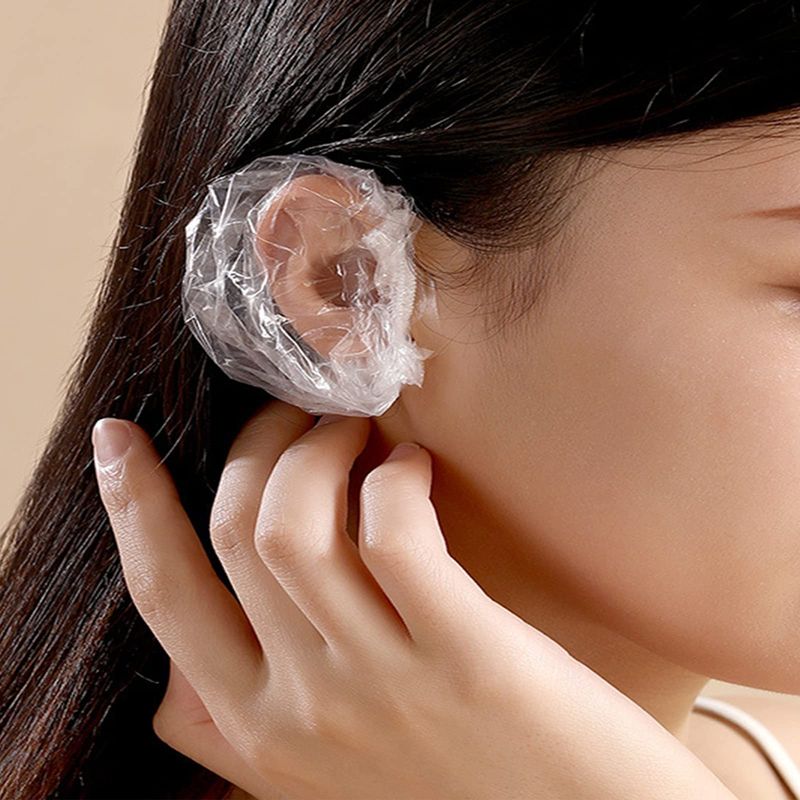 ALLVD Ear Cap, 100 Pieces, Ear Cap, Ear Cover, Coloring, Hair Dying ...