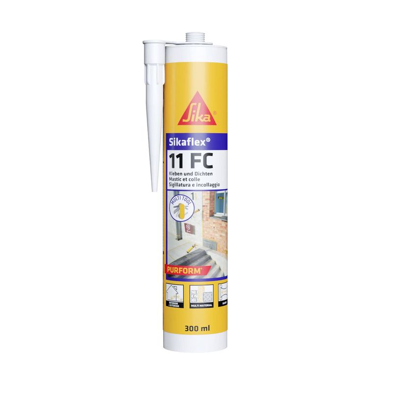 Sika - Sikaflex 11 FC Purform, White - Universal Elastic Adhesive ...