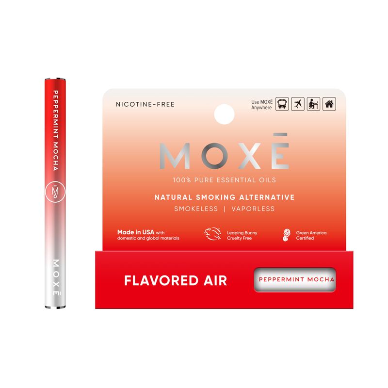 MOXE Natural Peppermint Mocha Air Inhaler | Non Electric Long-Lasting ...