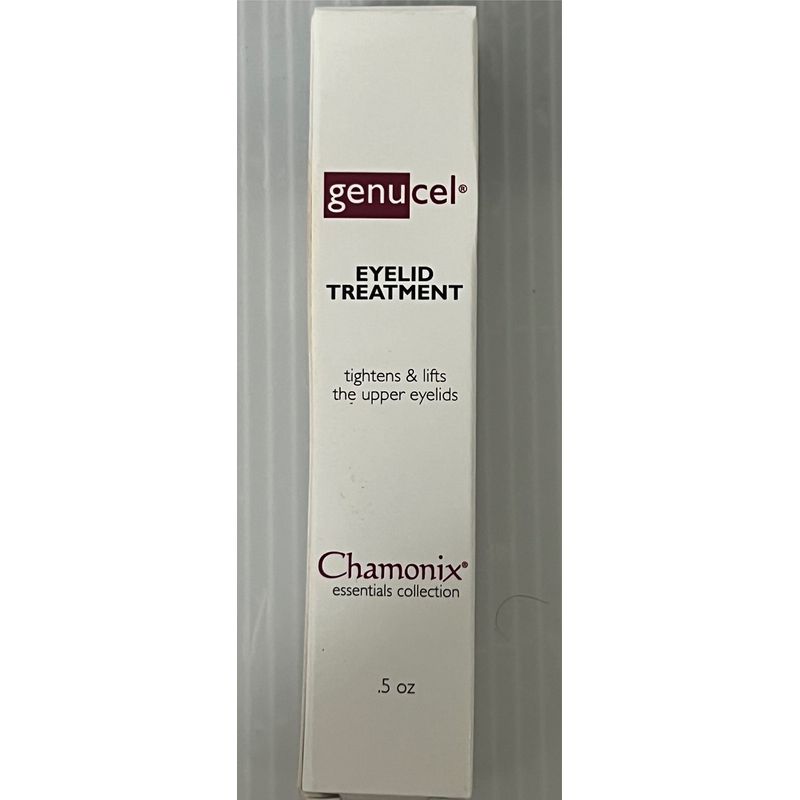 Genucel CHAMONIX Essentials EYELID TREATMENT Smooth Eye Cream .5oz 15ml ...