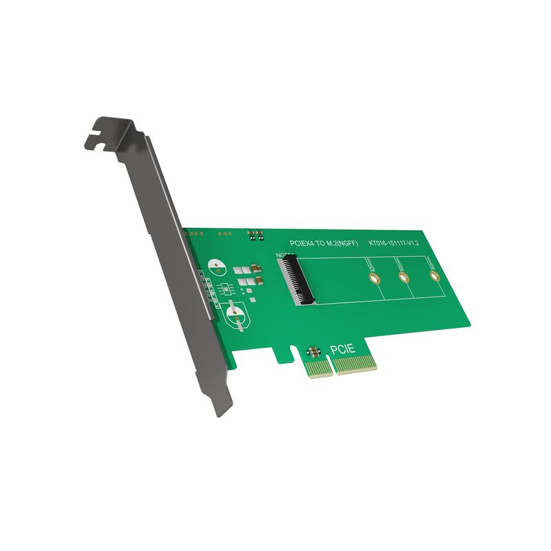 Icy Box IB-PCI208 Internal PCI Card 1x M.2 PCIe (NVMe) SSD (2242, 2260 ...