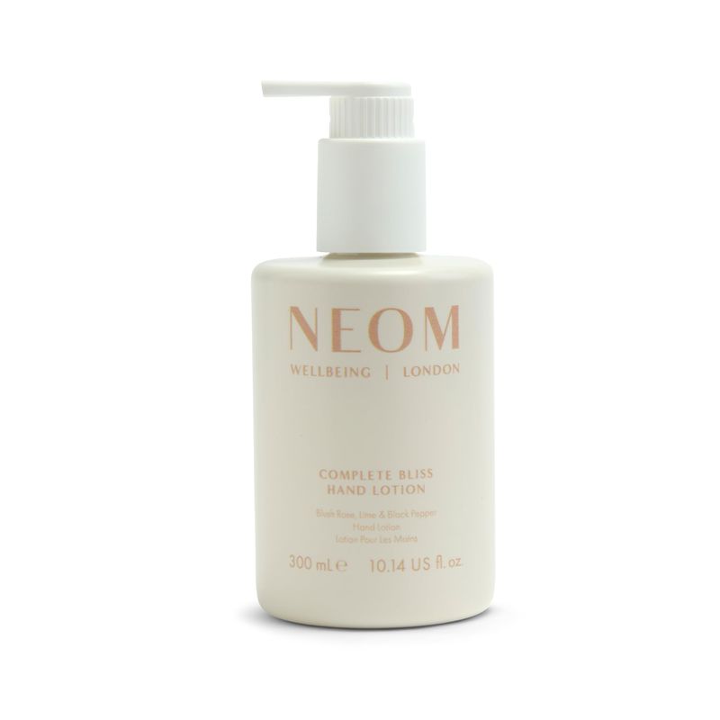 NEOM- Hand Lotion (300ml, Complete Bliss) | Rose, Lime & Black Pepper ...
