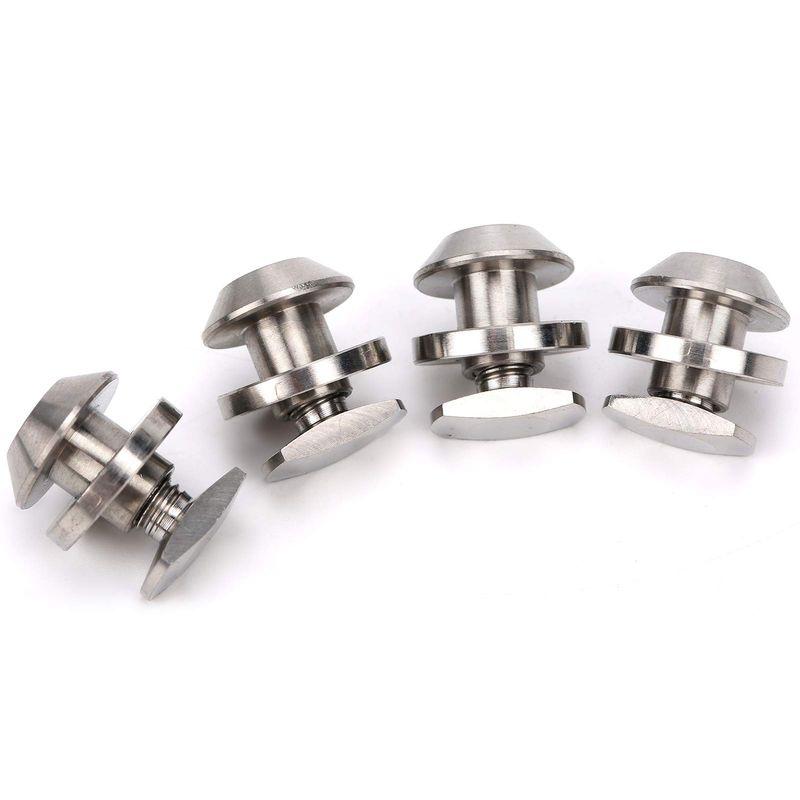 VGEBY Bike Brake Bolt Screw, Titanium Alloy Disc Brake Bolt Nut Set for ...