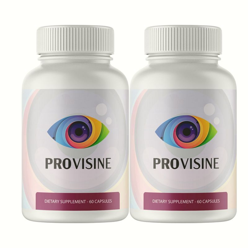 2-Pack Provisine Vision Supplement Pro vision Advanced Formula - 120 ...