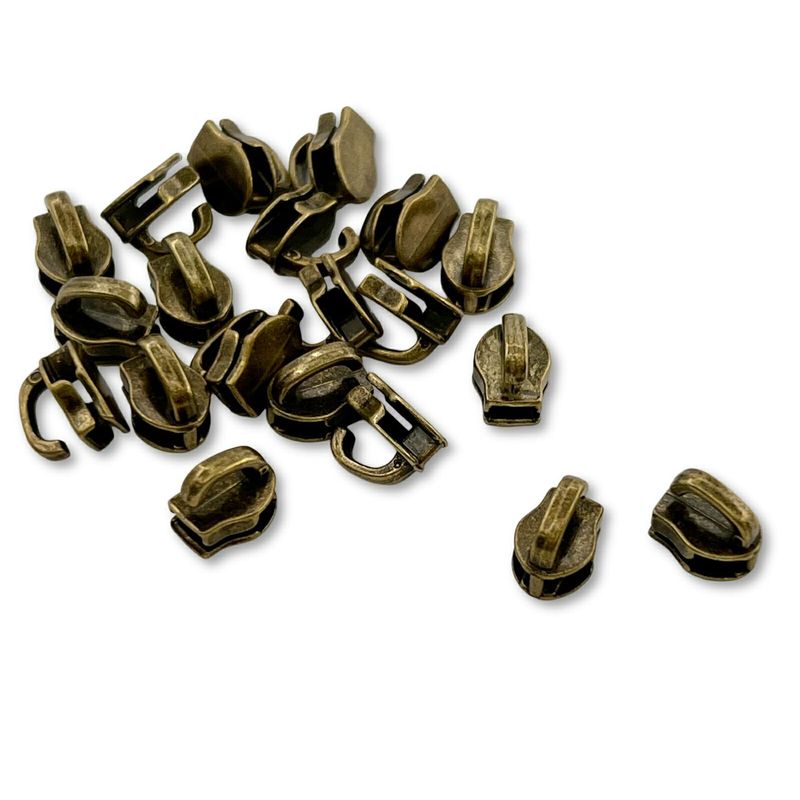 Na No. 3 Part 40 Pieces Fastener Slider Hardware No. 3 Parts Coil ...