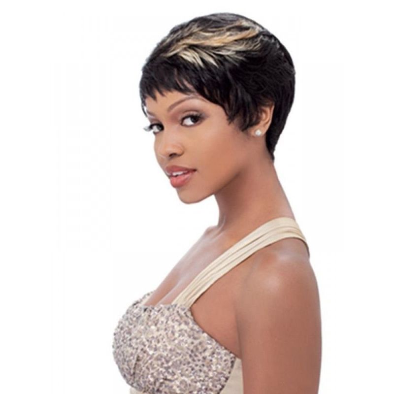 Sensationnel 100% Human Hair Bump Wig - Easy 27 (2 - DARK BROWN ...
