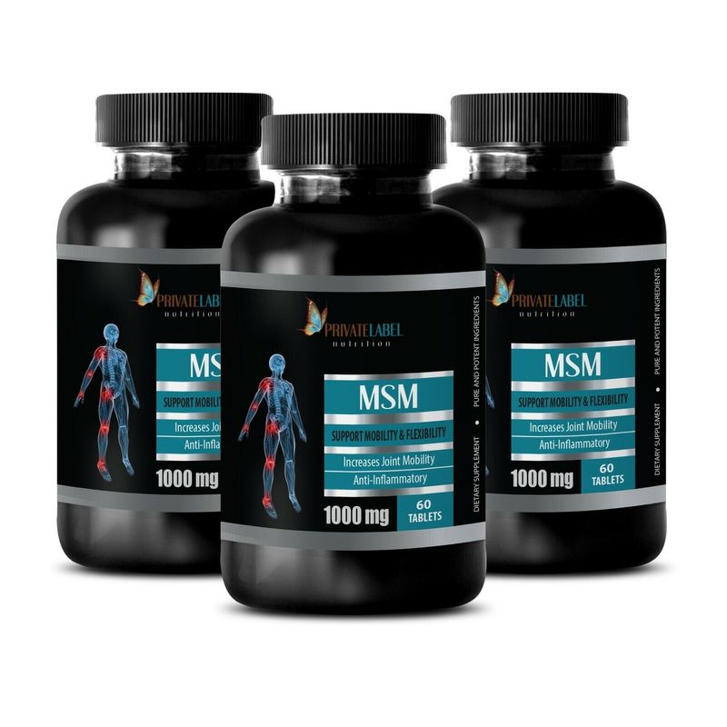 Msm Powder - MSM 1000mg - Reduction In Pain Levels 3B - Online ...