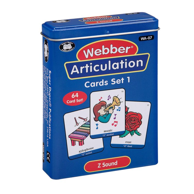 Super Duper Publications | Articulation Z Sound Fun Deck | Vocabulary ...