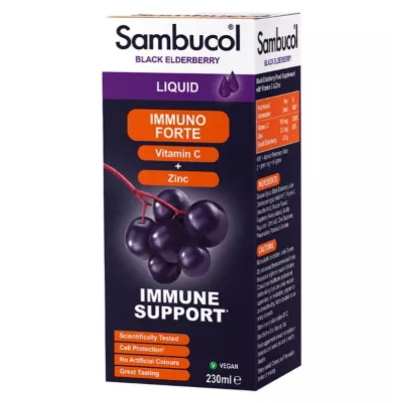 Sambucol Liquid Immuno Forte 230ml - EveryMarket