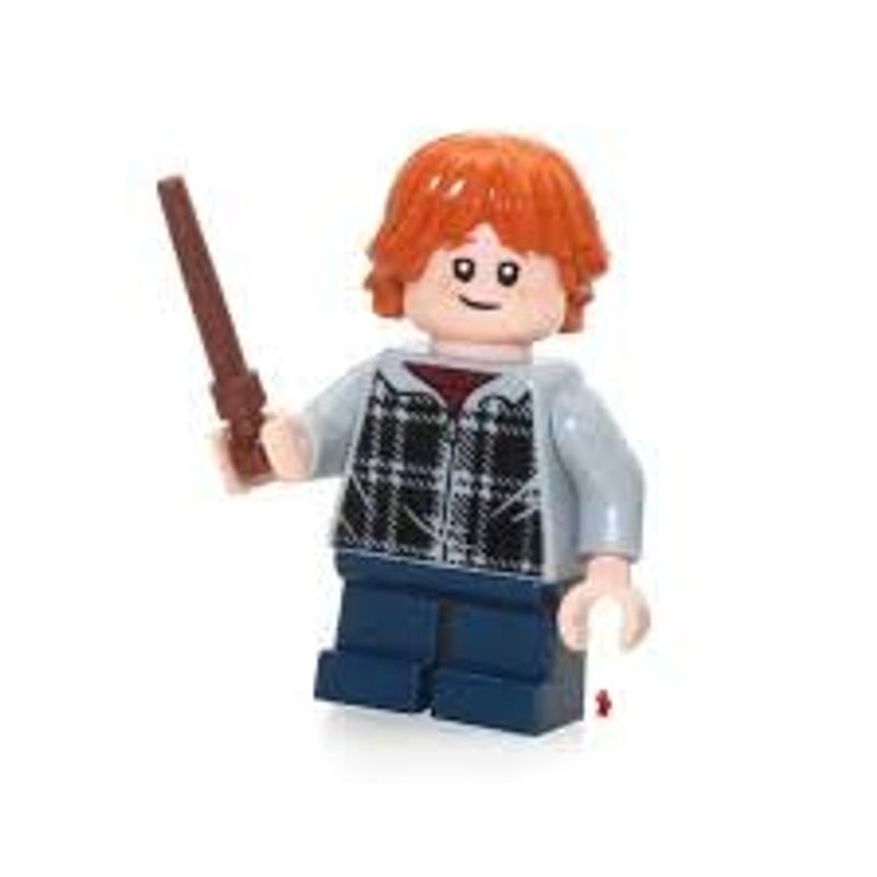 LEGO 2018 Harry Potter MiniFigure - Ron Weasley (in Hoodie with Wand ...
