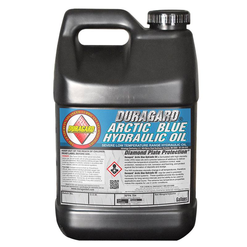 Duragard Arctic Blue Hydraulic Fluid - 2.5 Gallon Jug - Online ...