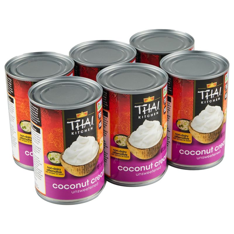 Thai Kitchen Coconut Cream Pack of 6 Gluten Free Dairy Free Rich ...