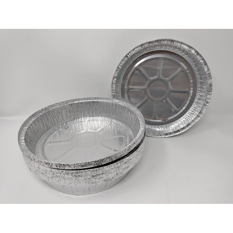 Foglish Home & Garden 12 x 23cm 9" Aluminium Foil Round Pie Flan Quiche ...