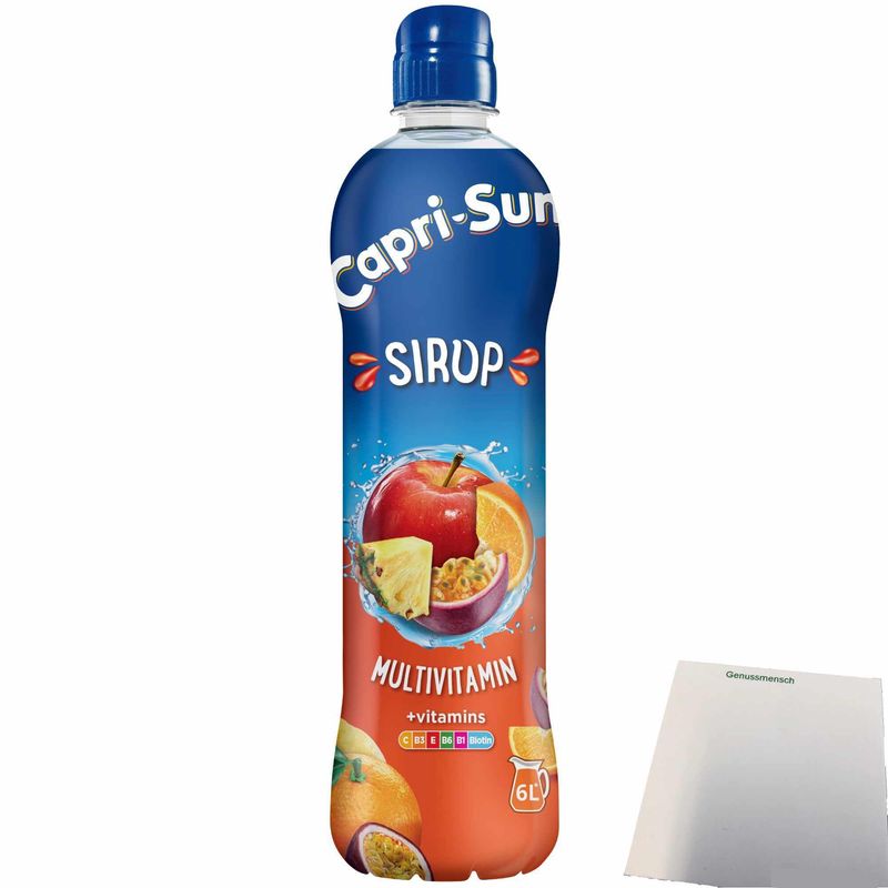 Capri Sun Sirup Multivitamin + vitamins (600ml Flasche) + usy Block - EveryMarket