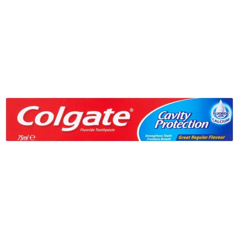 Colgate Cavity Protection Toothpaste Tube, 75ml - EveryMarket