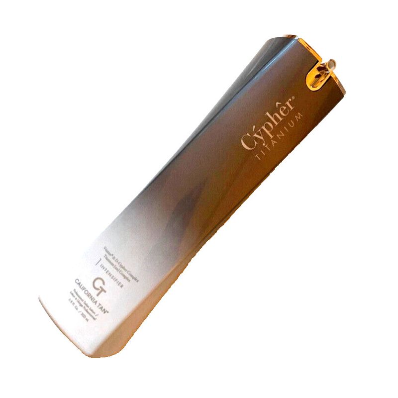 California Tan Cypher Titanium Intensifier Step 1 Tanning Lotion ...