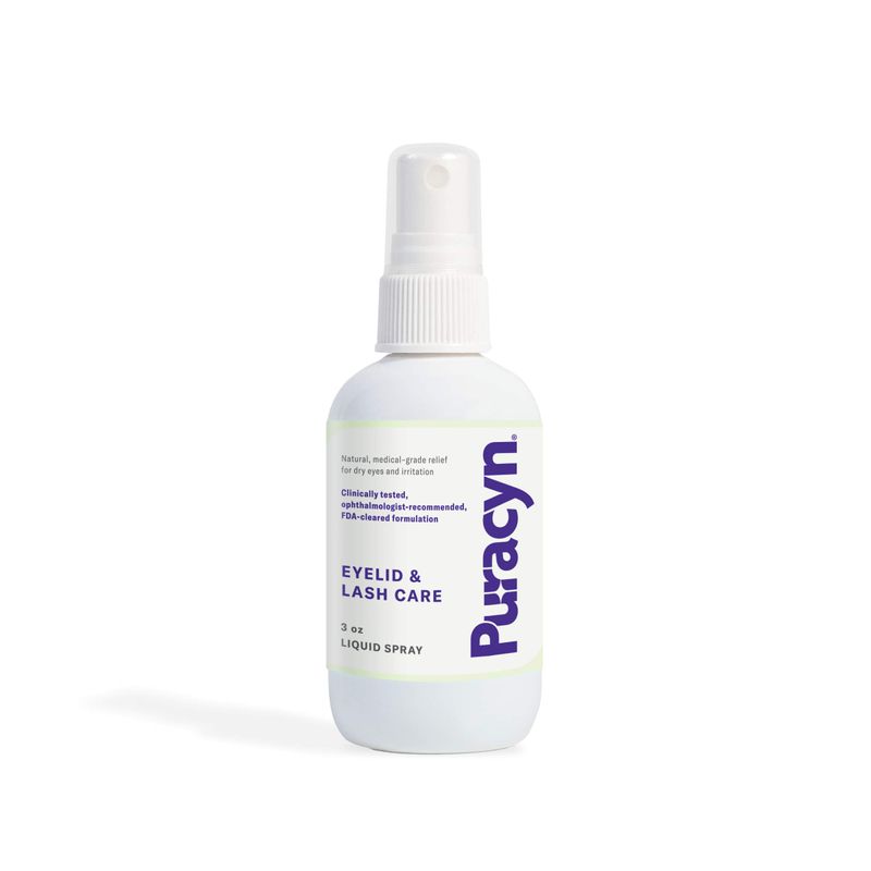 Puracyn Eyelid and Lash Care - Natural, Medical-Grade Spray for ...