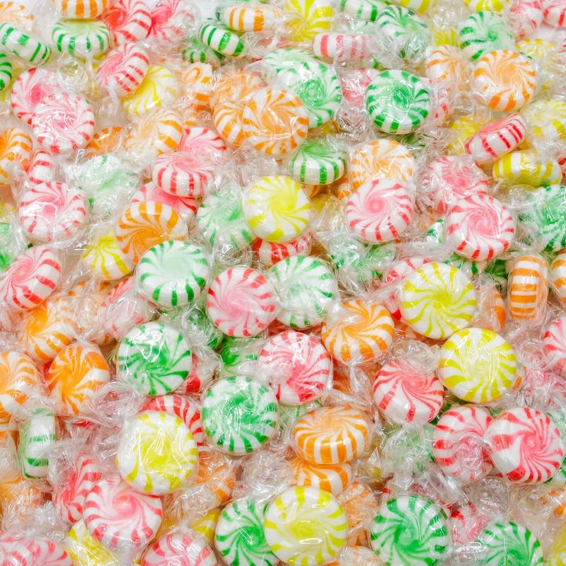 Starlight Assorted Fruit Flavored Mints, Bulk & Delicious Hard Candy (5 ...