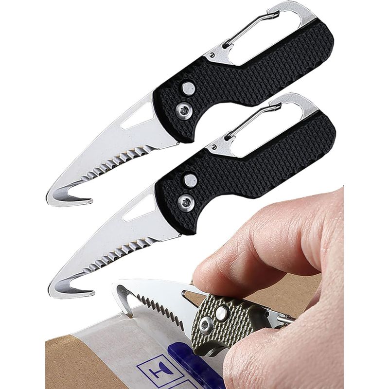 Tomicoco Cardboard Cutter, Cardboard Opener, Key Holder, Hook Type ...