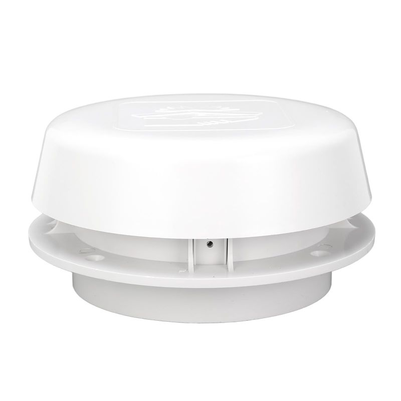 RV Roof Vent Cap, Round Mushroom Ventilation Cap with Mesh Screen for ...
