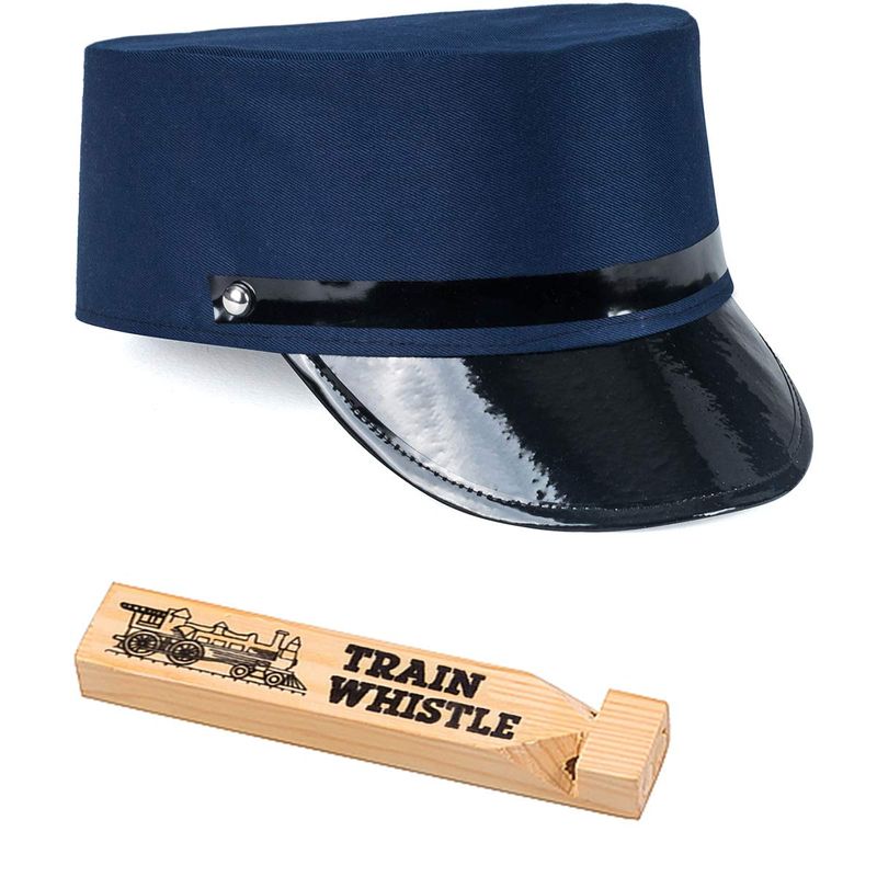 Tigerdoe Conductor Costume - Train Driver Costume - Conductor Hat ...