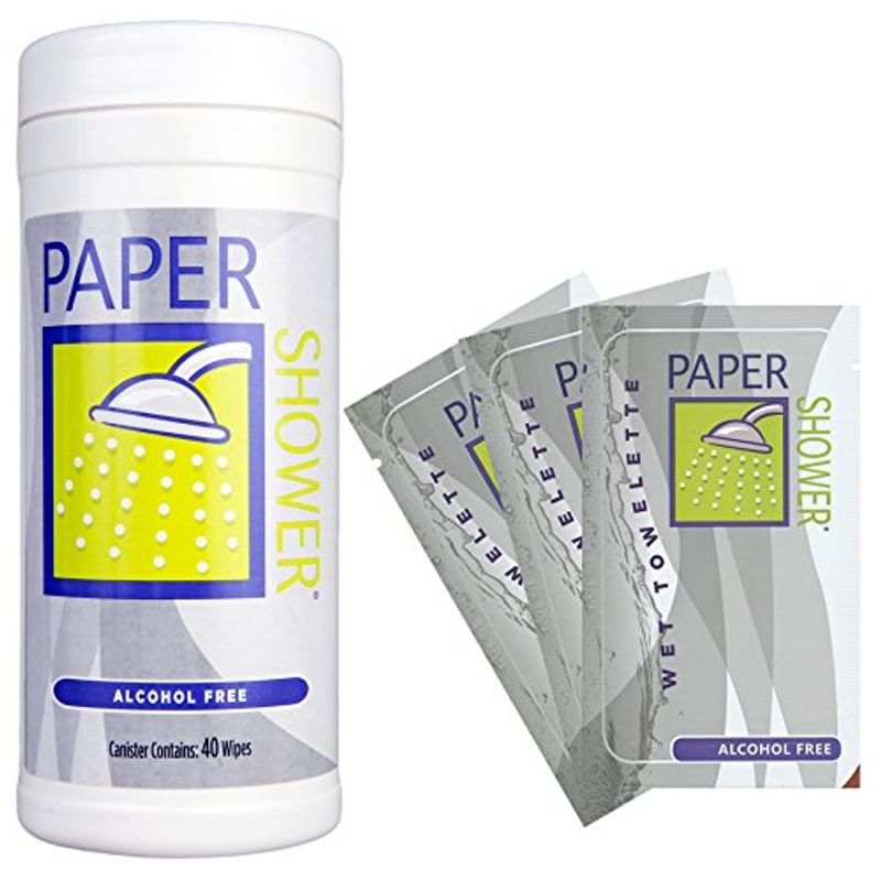 Paper Shower - Alcohol Free - Body Wipe Company - Wet Towelette ...