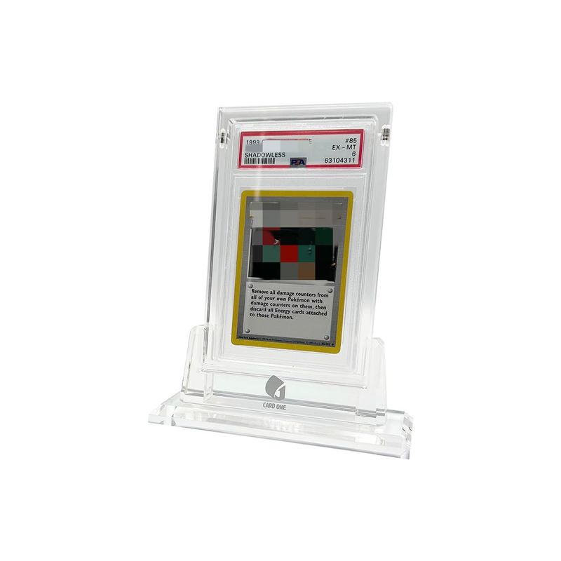CARD ONE PSA Storage Case (with Stand), Magnetic Loader, Acrylic Frame ...