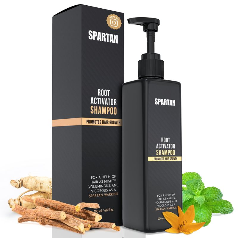 SPARTAN™ Root Activator Shampoo For Men - Hair Growth Shampoo for Hair ...