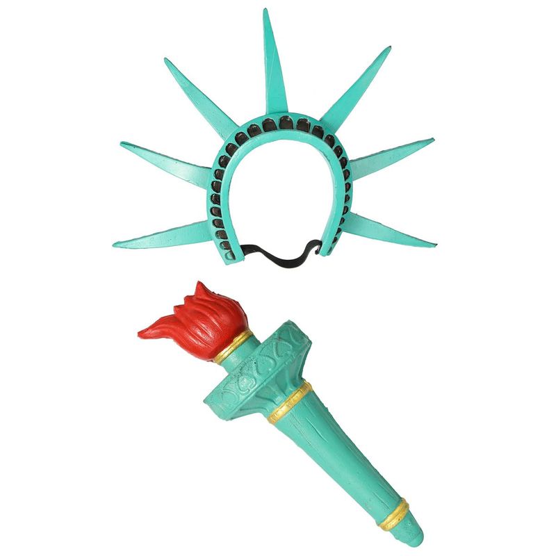 Bulex Statue of Liberty Costume Accessories Crown Torch for Men Women ...