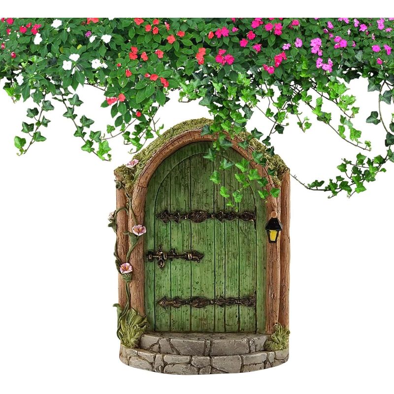 Green Fairy Garden Door - Fairy Door Craft, Fairy Door Kit, Miniature Fairy Doors | Fairy Doors ...