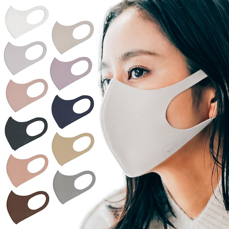 We'll Comfit MASK Single Wire Mask (1 Piece), Made in Japan, Wired, 4 ...