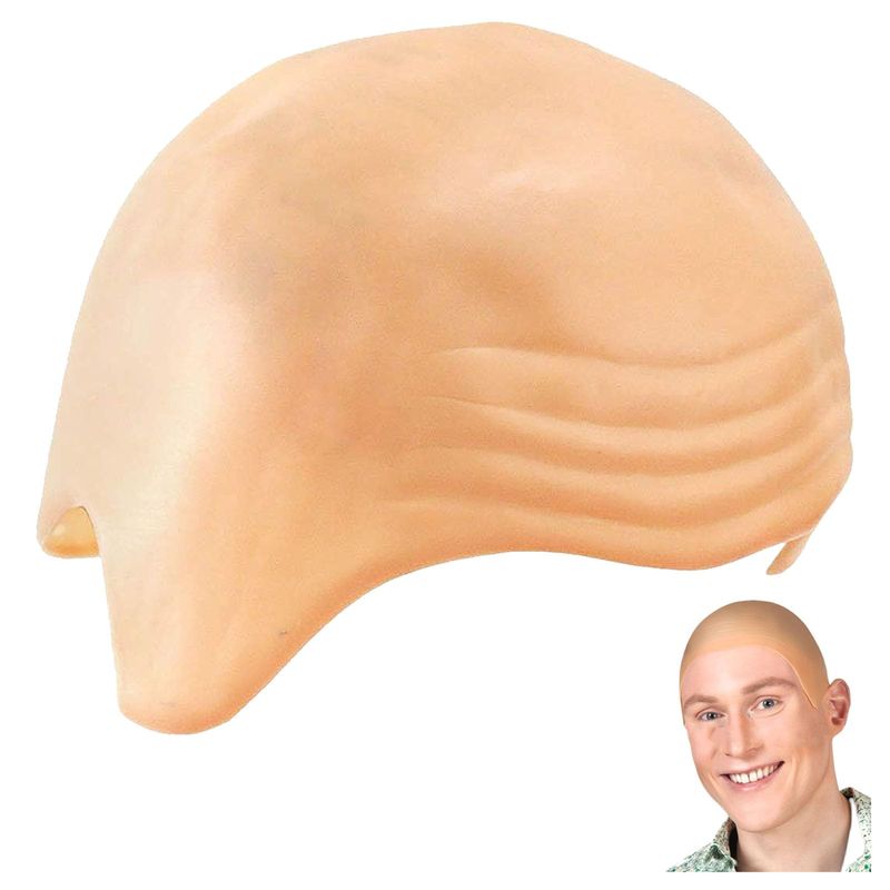GWAWG Bald Caps Latex Bald Cap for Adults,Makeup Latex Bald Head Wig ...