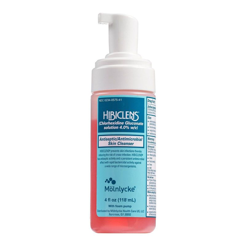 *1-Bottle* Hibiclens Antiseptic Antimicrobial Skin Cleanser 4Oz Foam ...