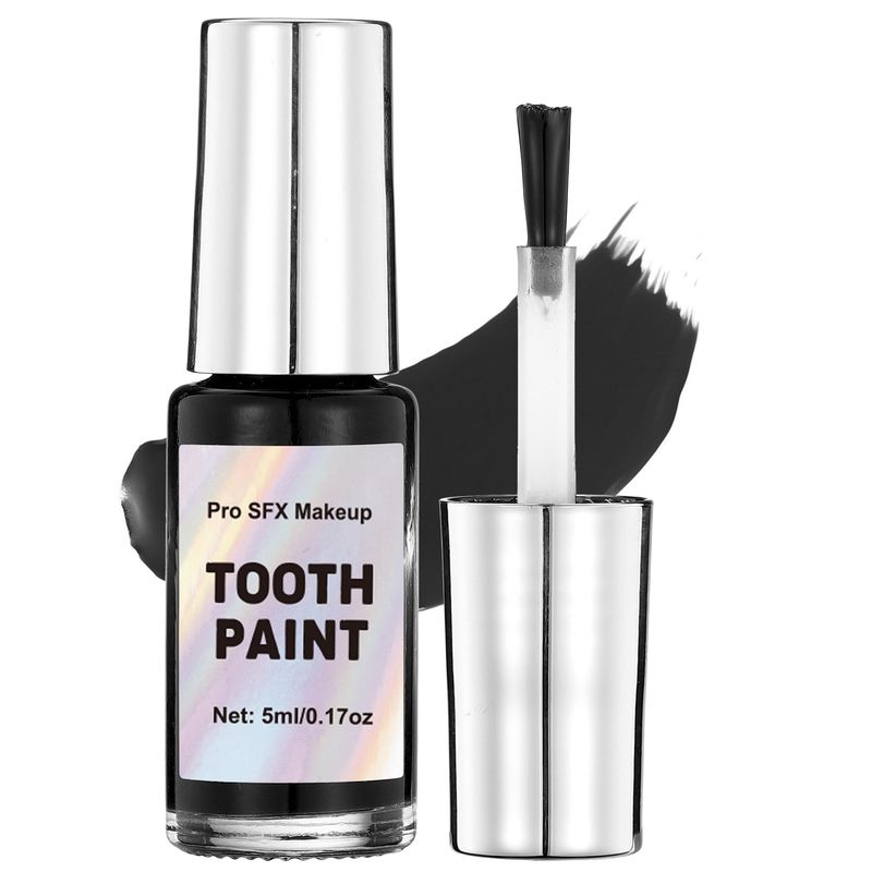 Wismee Black Tooth Paint, Professional Black Out Teeth Makeup, Perfect ...