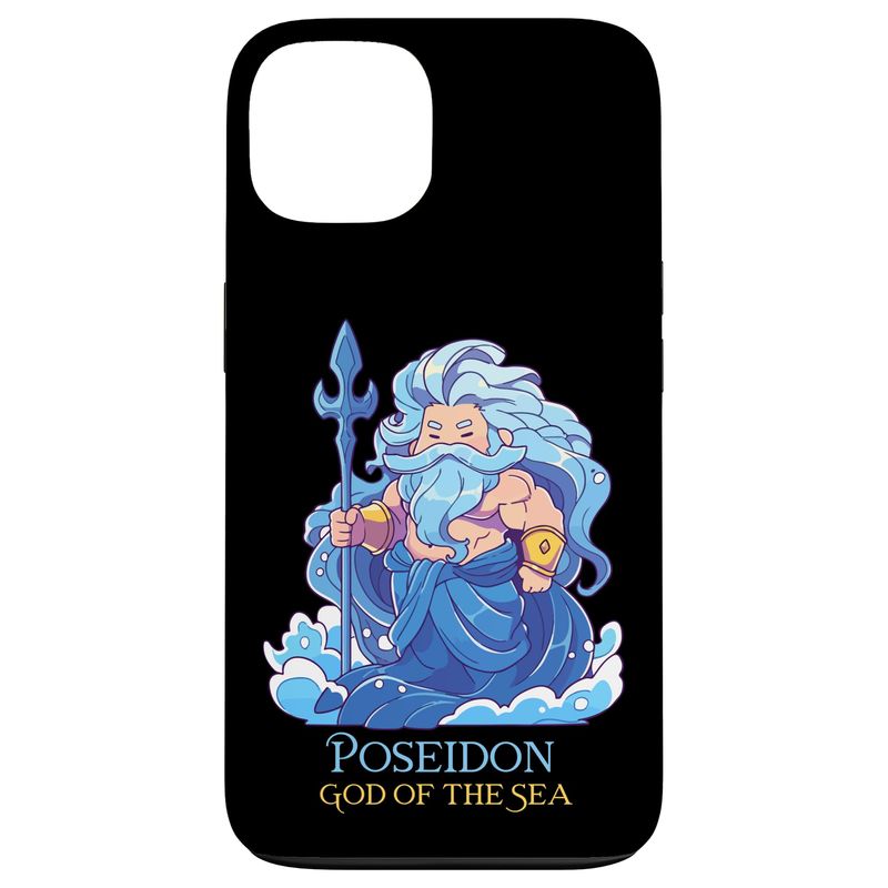 Poseidon God of the Sea - Greek Gods for Kids Boys Girls Case for iPhone 13 - Online Marketplace ...