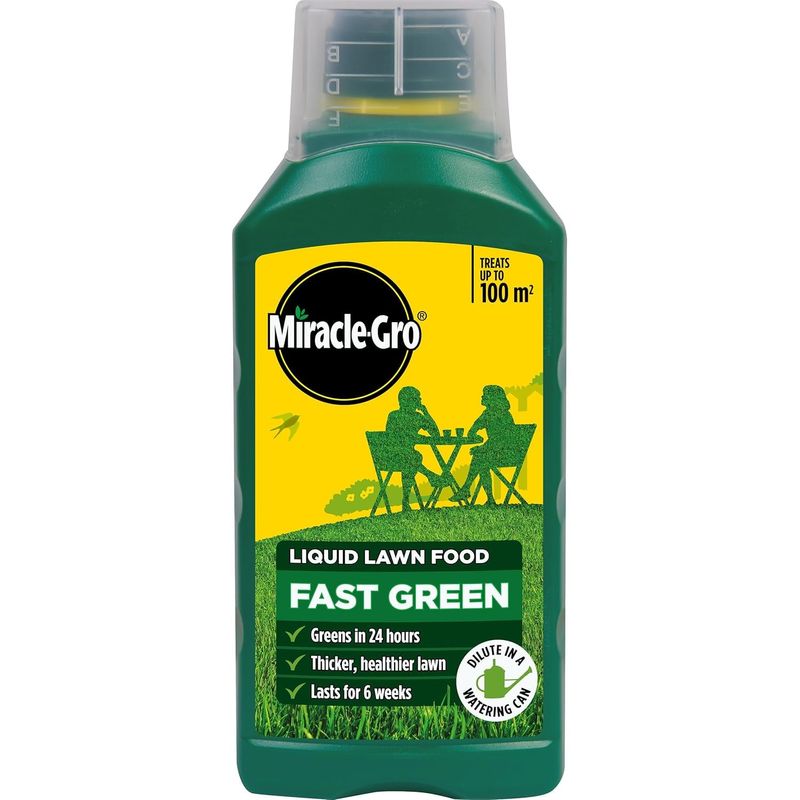 Miracle-Gro Fast Green Liquid Concentrate 1L – Quick Action Lawn ...