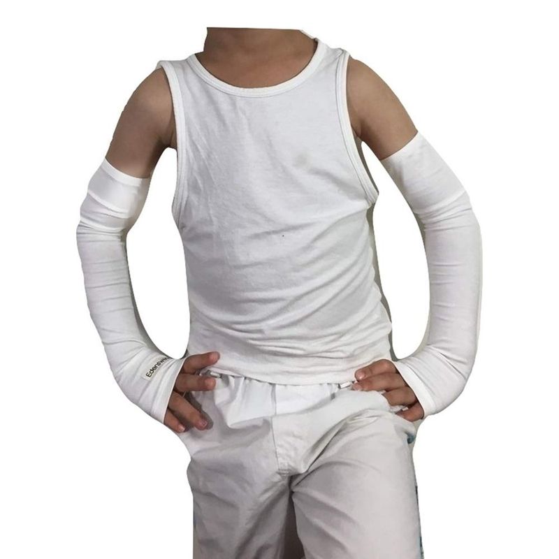 EDENSWEAR Zinc-Infused Sleeves Bandage for Kids with Eczema - Wet Wrap ...