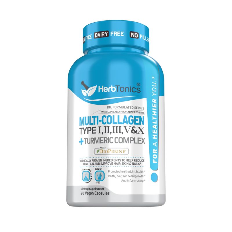 Multi Collagen Complex (Types 1 2 3 5 and 10) | Hydrolyzed Collagen ...